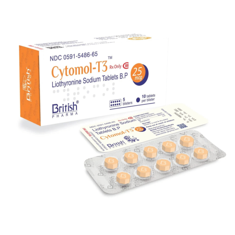 CYTOMOL T3 | LIOTHYRONINE SODIUM | BRITISH PHARMA – | Buy Online | The ...