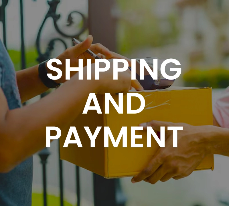 Shipping & Payment - THE TESTO-STORE